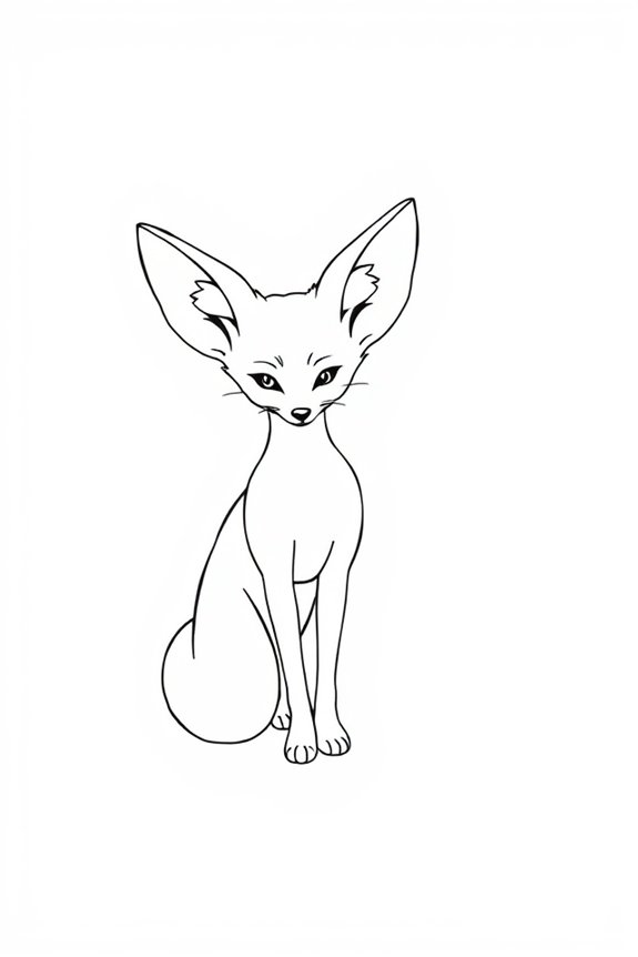 12 Creative Fennec Fox Drawing Ideas to Inspire You - jerwoodvisualarts.org