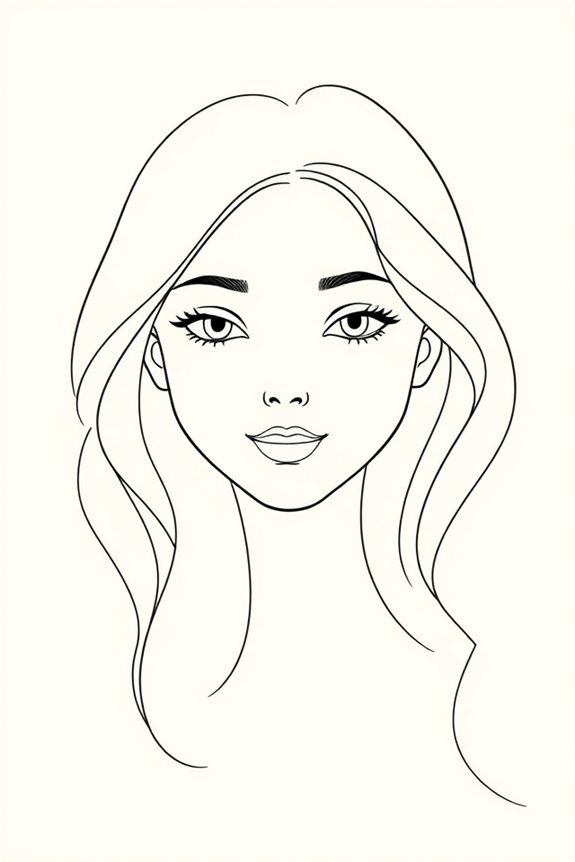 12 Inspiring Girl Face Drawing Ideas to Spark Your Creativity ...
