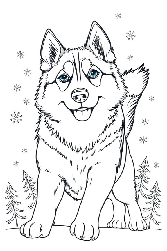 12 Inspiring Husky Drawing Ideas to Spark Your Creativity ...