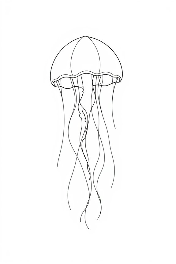 12 Stunning Jelly Fish Drawing Ideas to Inspire You - jerwoodvisualarts.org