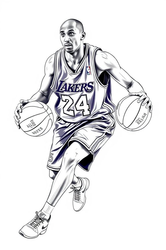 12 Inspiring Kobe Bryant Drawing Ideas to Ignite Your Creativity ...