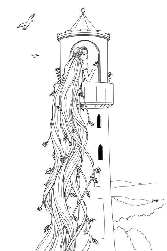 12 Creative Rapunzel Drawing Ideas to Inspire Your Art ...