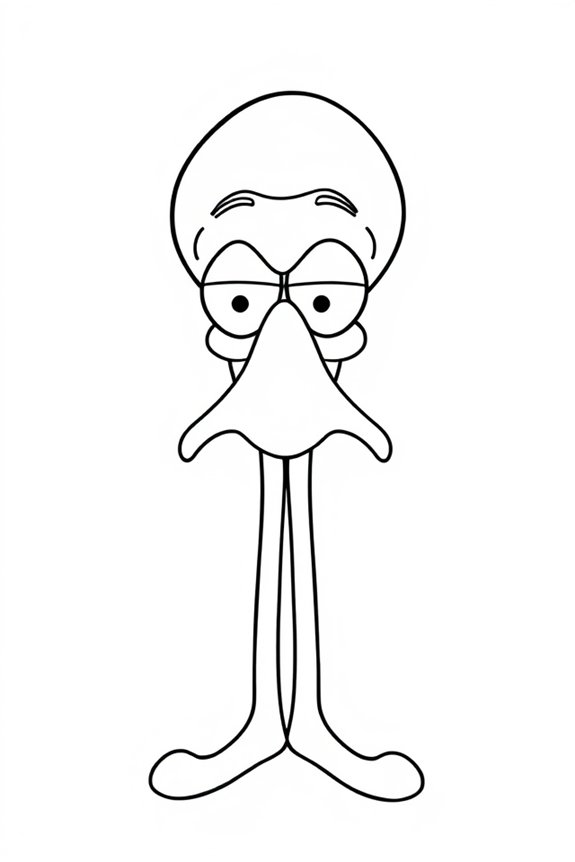 12 Creative Squidward Drawing Ideas to Inspire Your Art ...