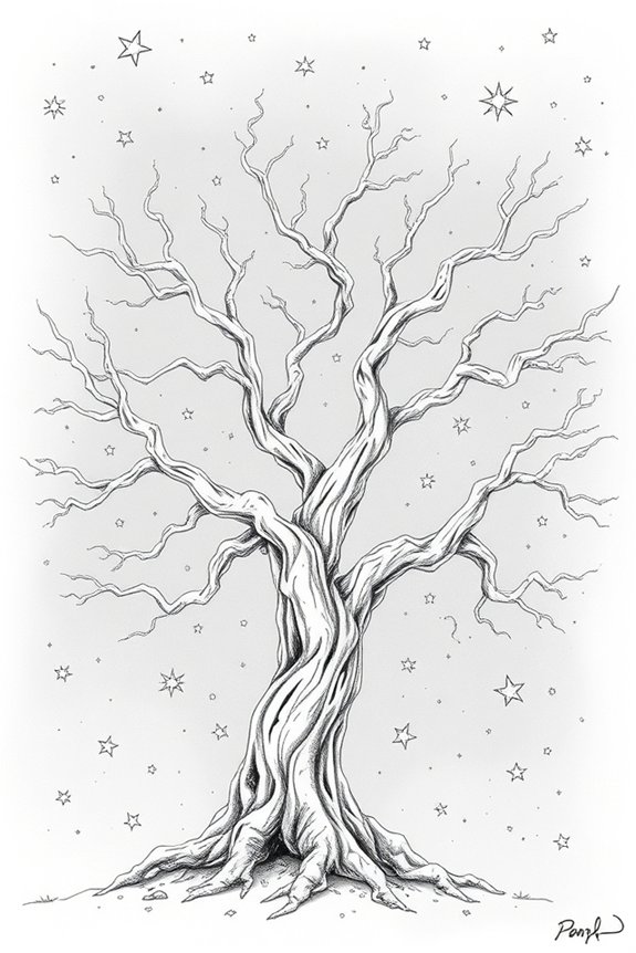 12 Stunning Dead Tree Drawing Ideas to Inspire Your Art ...