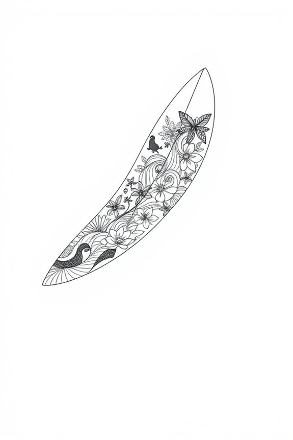 12 Creative Surfboard Drawing Ideas to Inspire Your Art ...