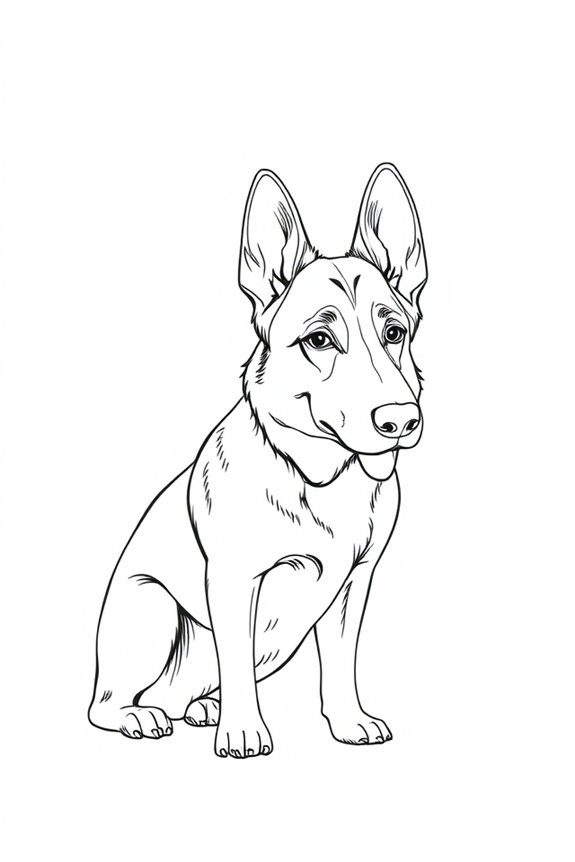 12 Inspiring German Shepherd Drawing Ideas to Spark Your Creativity ...