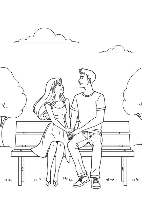 12 Inspiring Couple Poses Drawing Ideas for Artists - jerwoodvisualarts.org