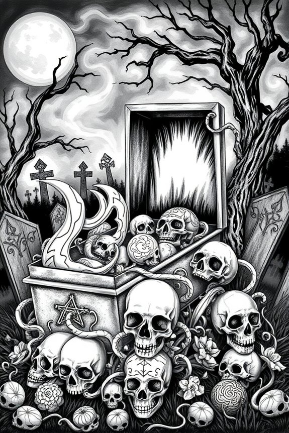 12 Unique Coffin Drawing Ideas to Inspire Your Art - jerwoodvisualarts.org