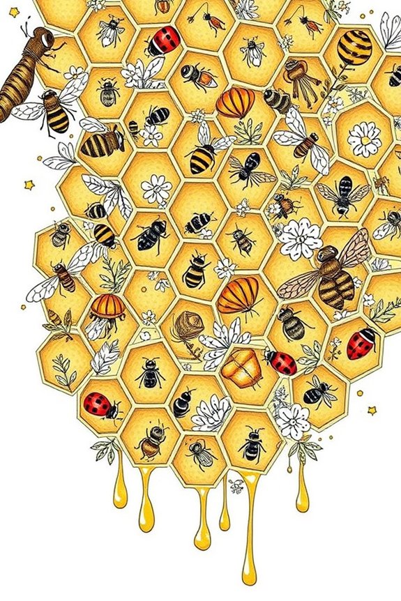 12 Creative Honeycomb Drawing Ideas to Inspire You - jerwoodvisualarts.org
