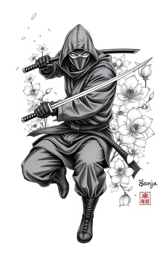 12 Awesome Ninja Drawing Ideas to Inspire Your Creativity ...