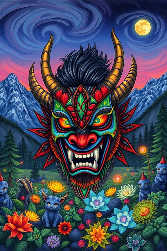 12 Unique Oni Mask Drawing Ideas to Inspire Your Art ...