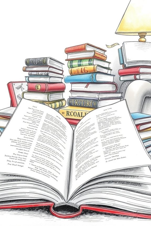 12 Inspiring Stack of Books Drawing Ideas to Spark Your Creativity ...