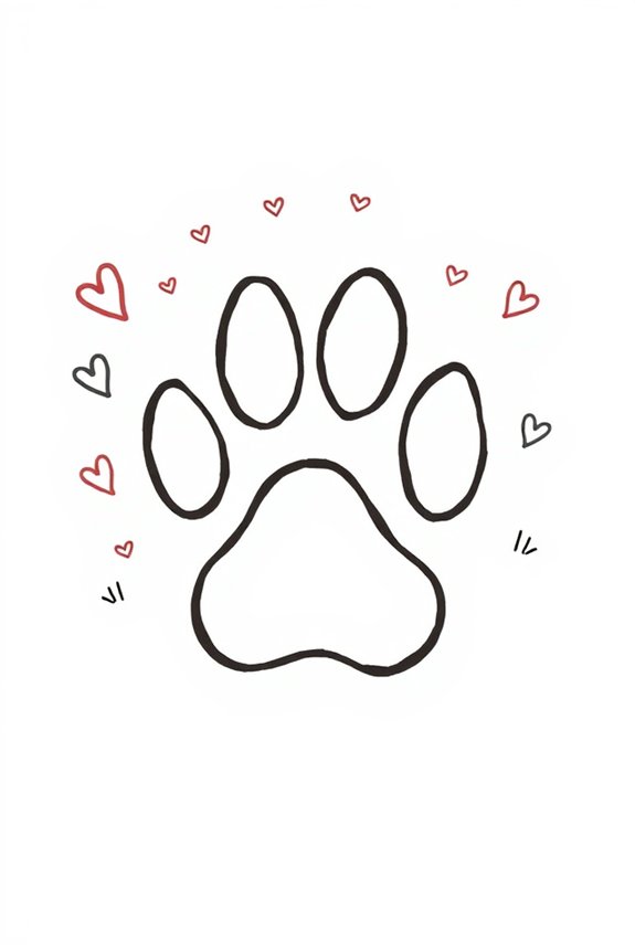 12 Creative Paw Print Drawing Ideas to Inspire You - jerwoodvisualarts.org