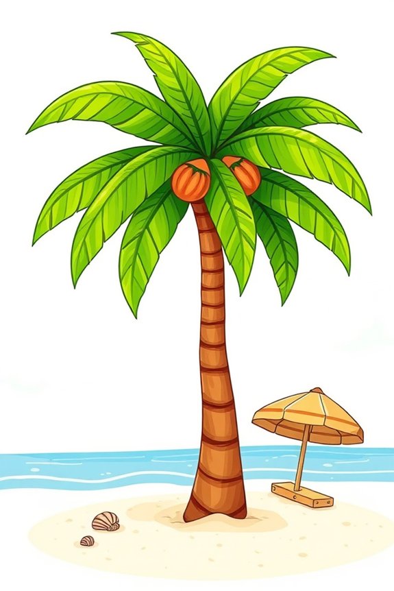 12 Creative Palm Trees Drawing Ideas to Inspire You - jerwoodvisualarts.org