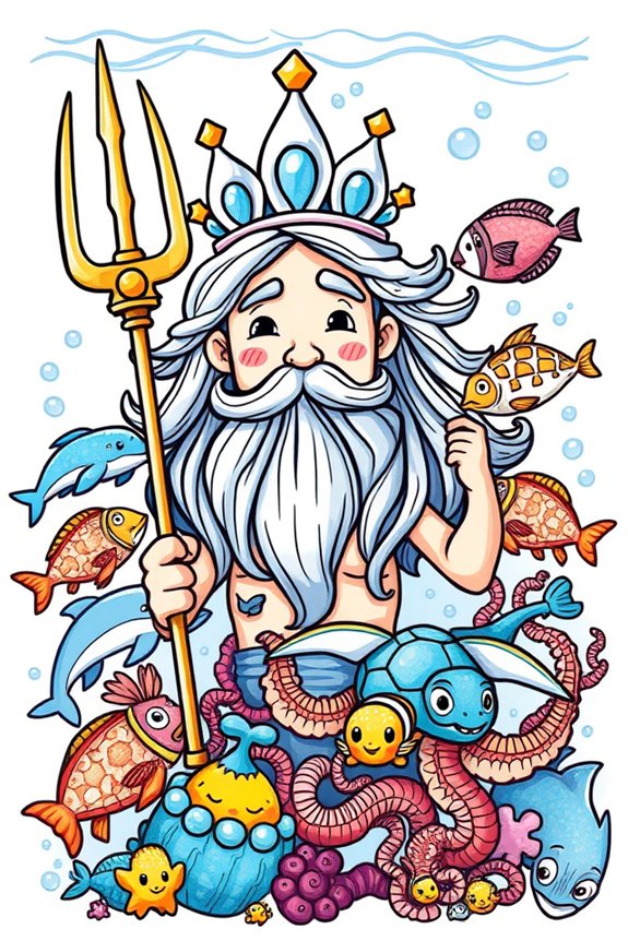 12 Inspiring Poseidon Drawing Ideas to Ignite Your Creativity - jerwoodvisualarts.org