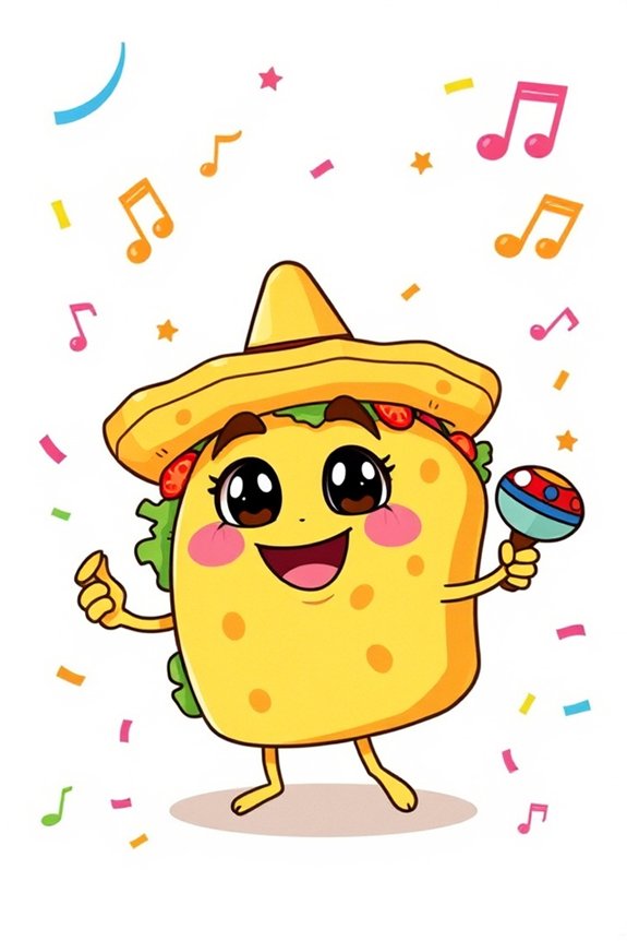 12 Creative Tacos Drawing Ideas You'll Love to Try - jerwoodvisualarts.org