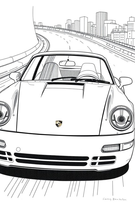 12 Creative Porsche 911 Drawing Ideas to Inspire You ...