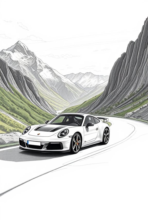 12 Creative Porsche 911 Drawing Ideas to Inspire You ...