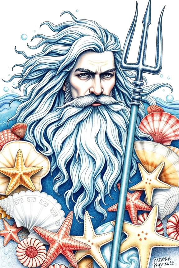 12 Inspiring Poseidon Drawing Ideas to Ignite Your Creativity ...