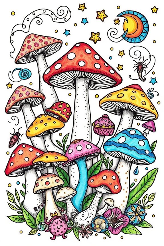 12 Inspiring Trippy Mushroom Drawing Ideas to Spark Creativity ...
