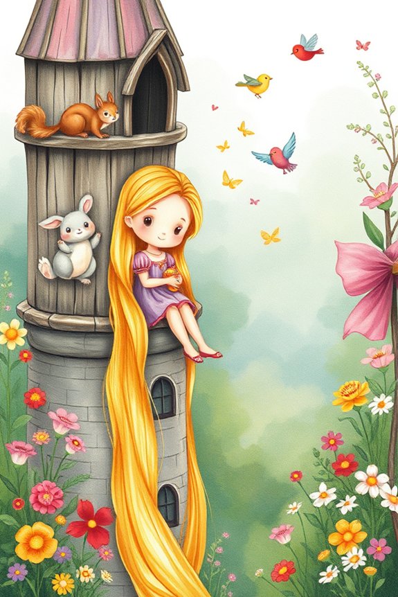 12 Creative Rapunzel Drawing Ideas to Inspire Your Art ...
