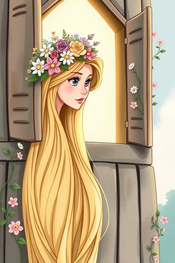 12 Creative Rapunzel Drawing Ideas to Inspire Your Art ...