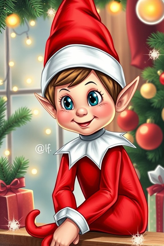 12 Fun Elf on the Shelf Drawing Ideas to Inspire You ...