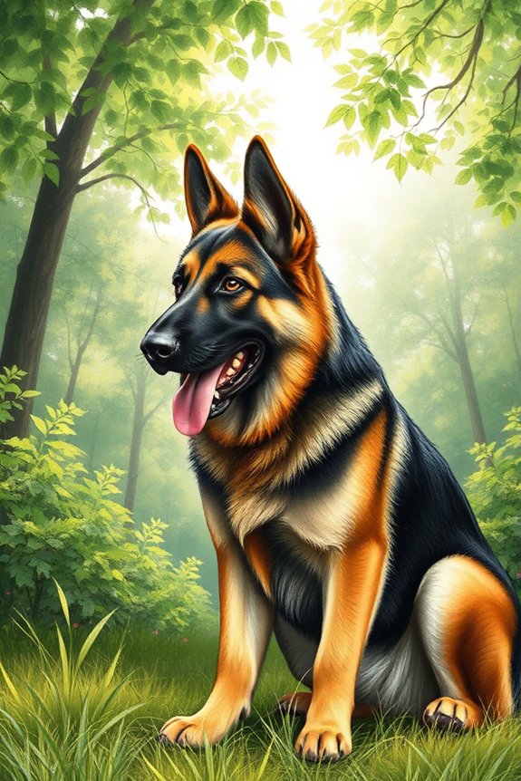 12 Inspiring German Shepherd Drawing Ideas to Spark Your Creativity ...