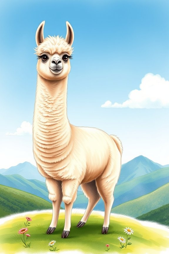 12 Creative Llama Drawing Ideas to Inspire Your Art - jerwoodvisualarts.org