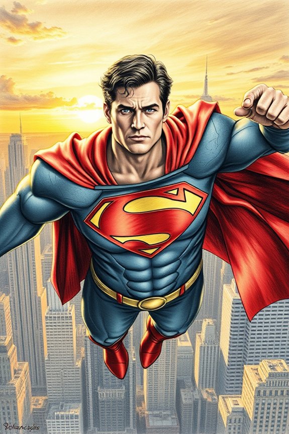 12 Amazing Superman Drawing Ideas to Inspire Your Art ...
