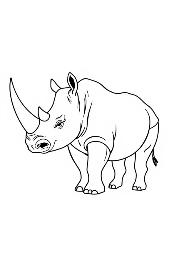12 Creative Rhino Drawing Ideas to Inspire Your Art - jerwoodvisualarts.org