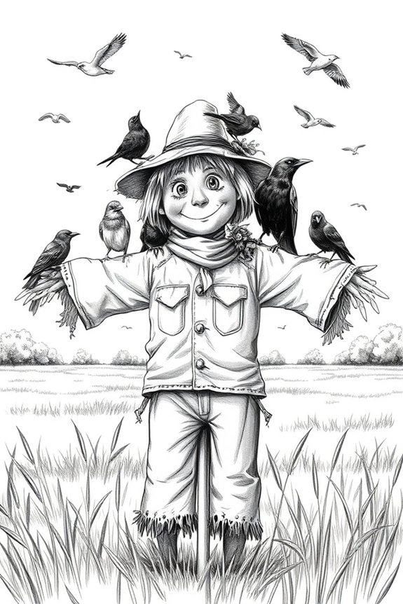 12 Creative Scarecrow Drawing Ideas to Inspire Your Art ...