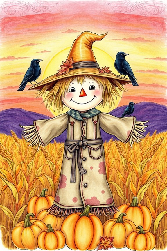 12 Creative Scarecrow Drawing Ideas to Inspire Your Art ...
