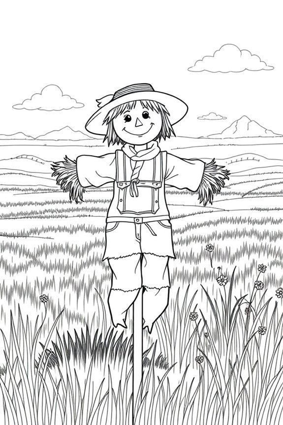 12 Creative Scarecrow Drawing Ideas to Inspire Your Art ...
