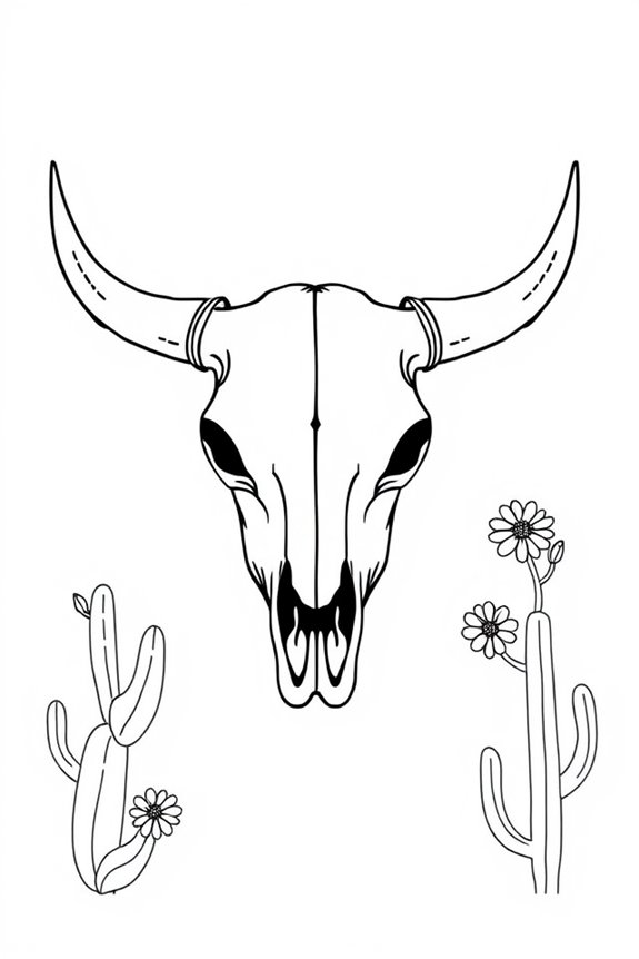 12 Stunning Cow Skull Drawing Ideas to Inspire Your Art ...