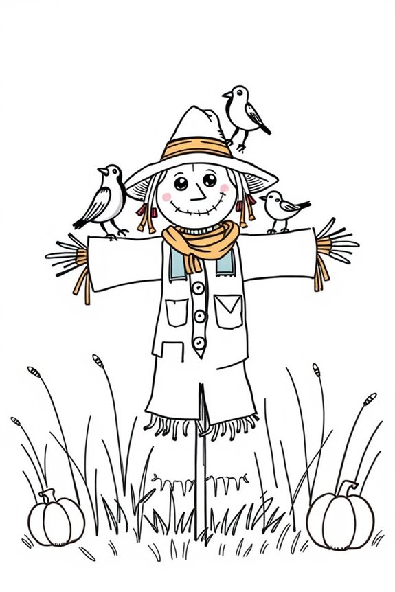 12 Creative Scarecrow Drawing Ideas to Inspire Your Art ...