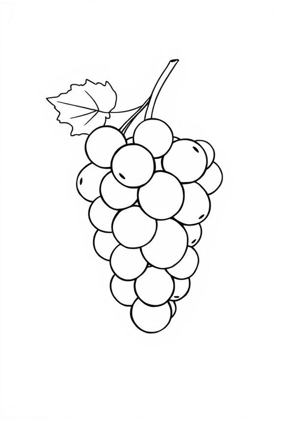 12 Creative Grapes Drawing Ideas to Inspire Your Art ...
