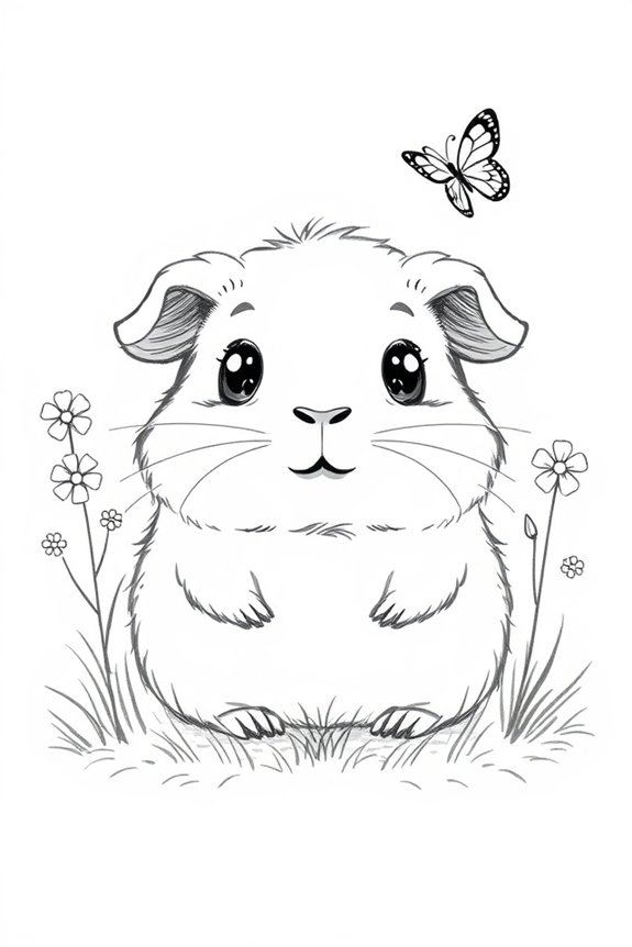 12 Creative Guinea Pig Drawing Ideas for Artists - jerwoodvisualarts.org