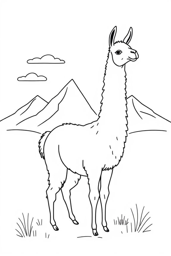 12 Creative Llama Drawing Ideas to Inspire Your Art - jerwoodvisualarts.org