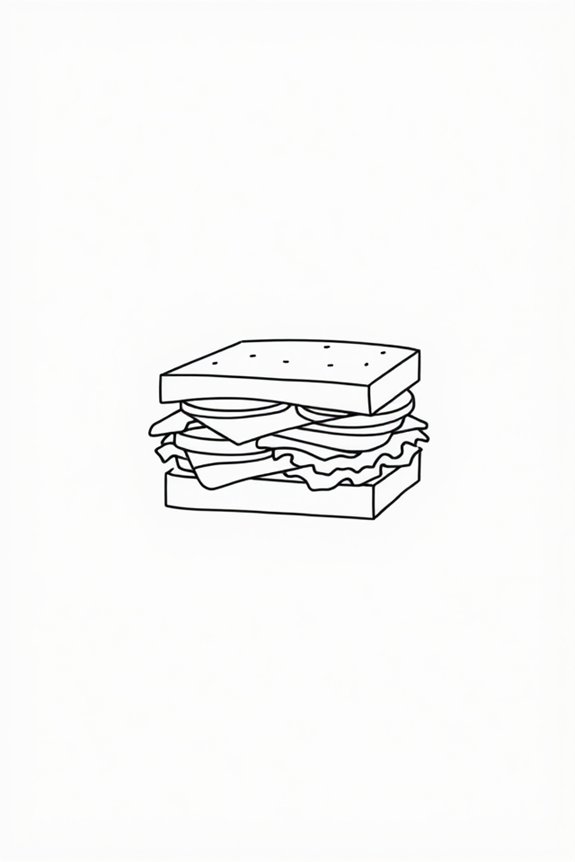 12 Creative Sandwich Drawing Ideas to Inspire Your Art ...