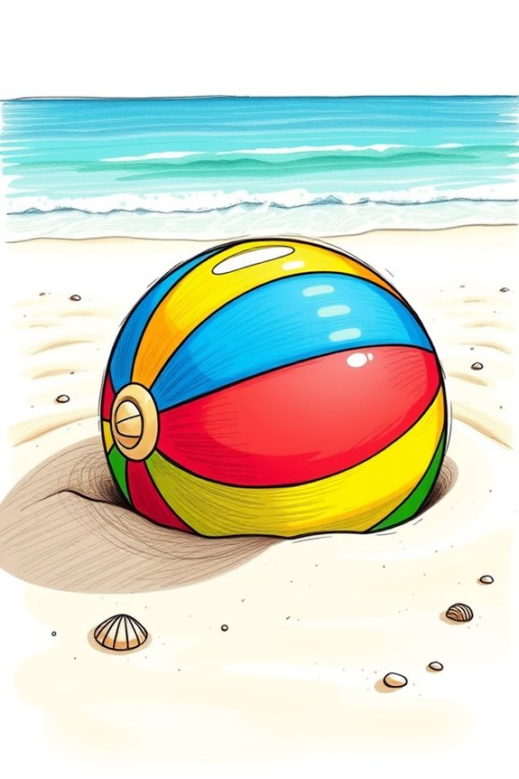 12 Creative Beach Ball Drawing Ideas to Inspire You - jerwoodvisualarts.org