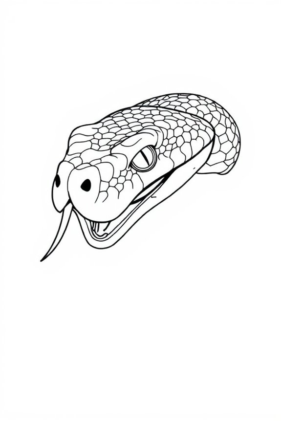 12 Stunning Snake Head Drawing Ideas to Inspire You - jerwoodvisualarts.org