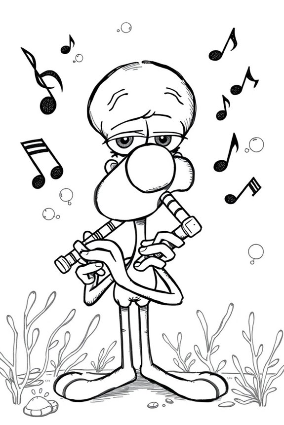 12 Creative Squidward Drawing Ideas to Inspire Your Art ...