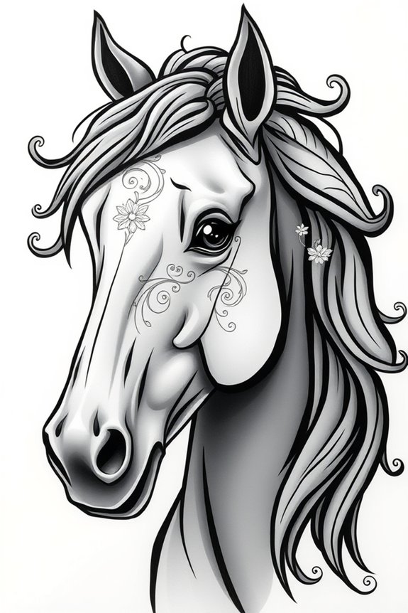 12 Inspiring Horse Head Drawing Ideas to Ignite Your Creativity ...