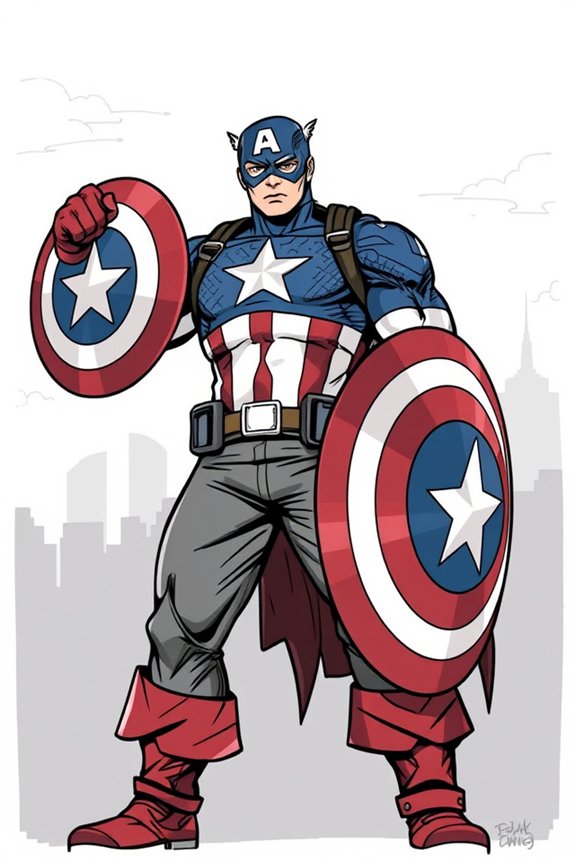 12 Inspiring Captain America Drawing Ideas to Unleash Your Art ...