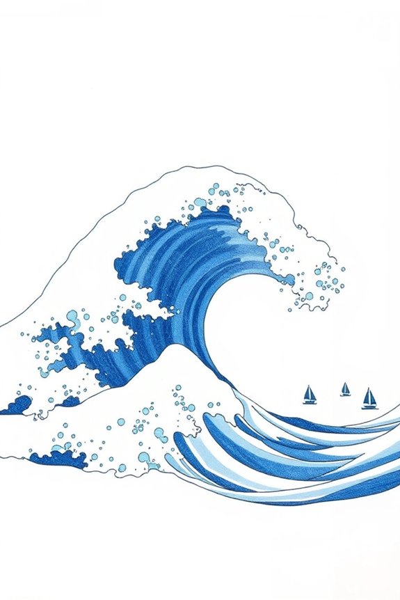 12 Stunning Tsunami Drawing Ideas to Inspire Your Art ...