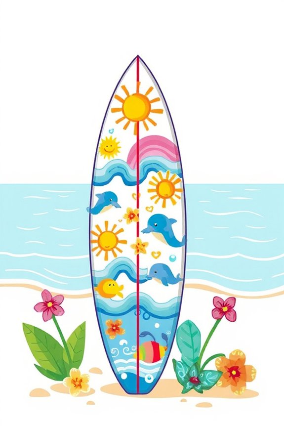12 Creative Surfboard Drawing Ideas to Inspire Your Art ...