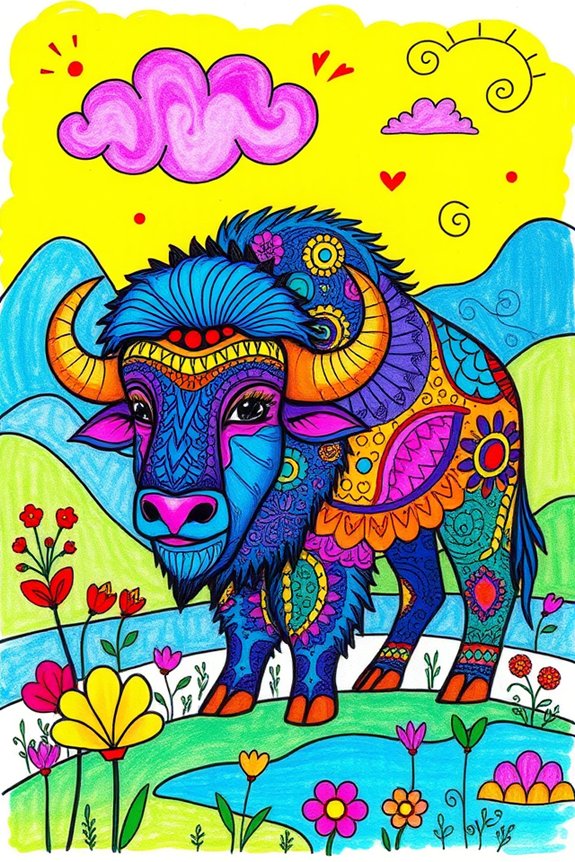 12 Inspiring Buffalo Drawing Ideas to Ignite Your Creativity ...