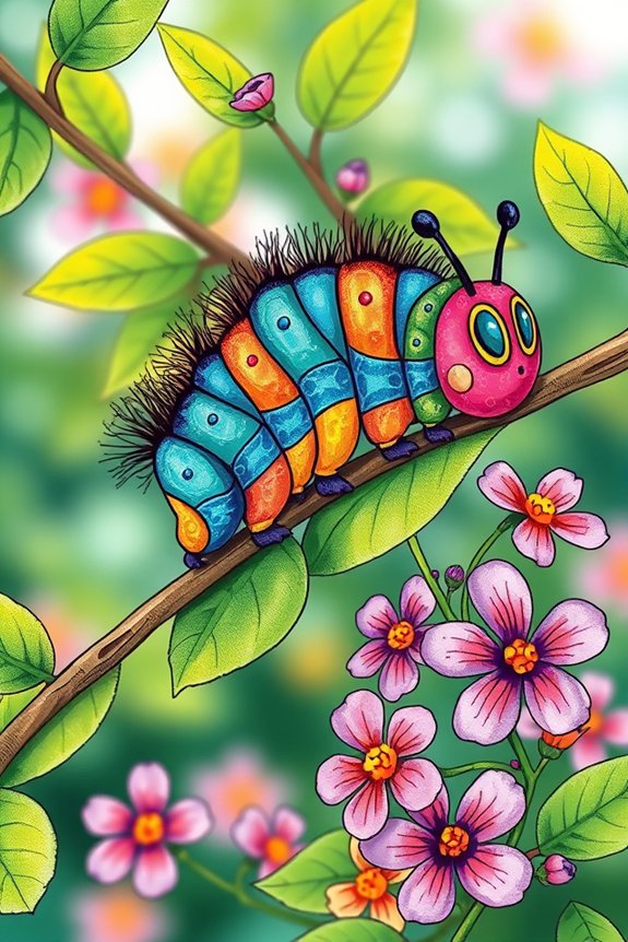 Creative Caterpillar Drawing Ideas: 12 Inspiring Images ...
