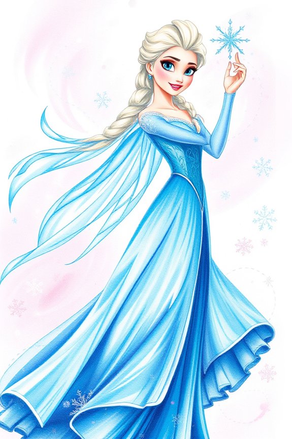 Inspiring Elsa Drawing Ideas: 12 Creative Image Examples ...